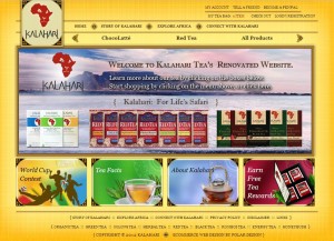 Polar Design Polar Design Develops Interactive Website for Kalahari Tea